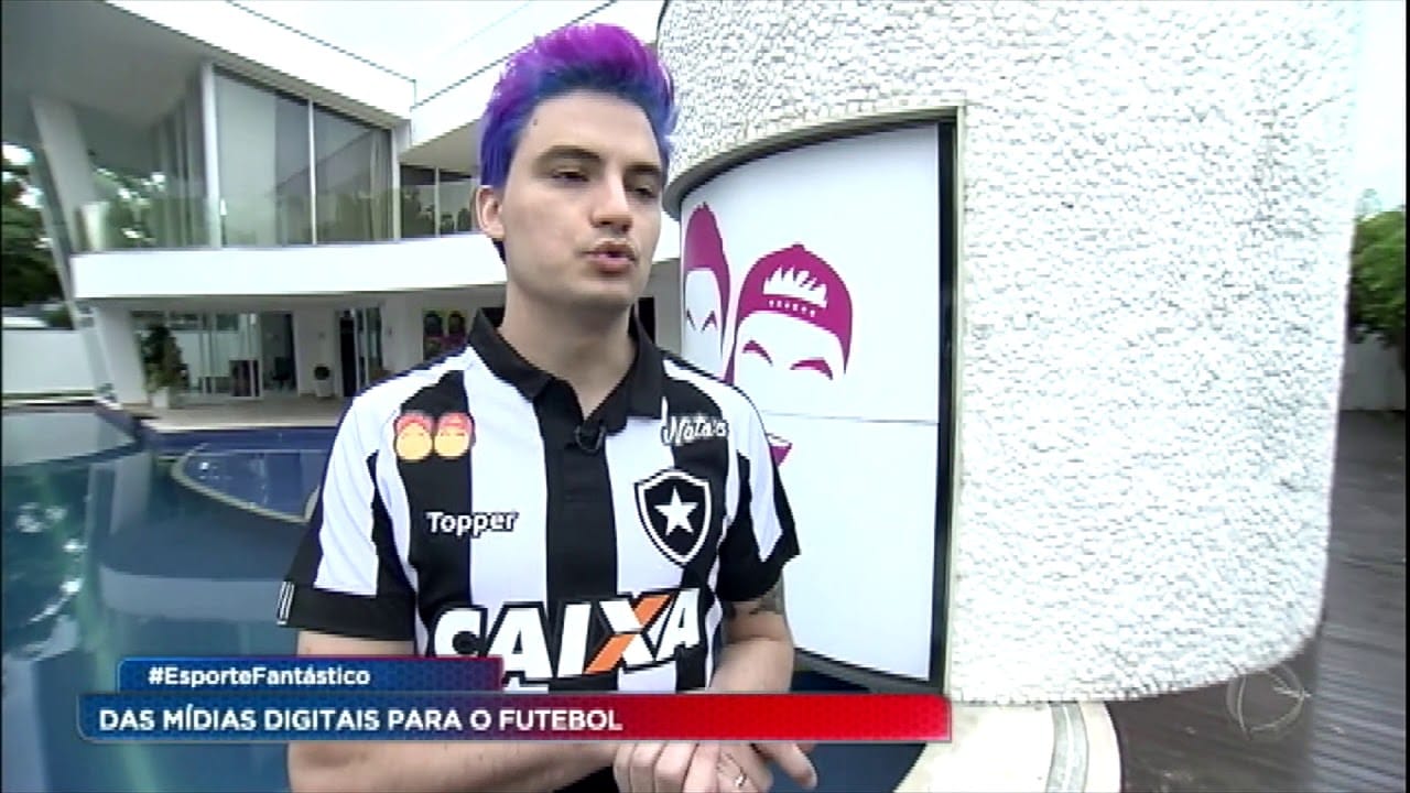 Botafogo perde para o Palmeiras e Felipe Neto dispara